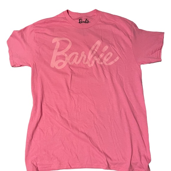 Barbie | Tops | Barbie Movie Merchandise Barbie Doll Shirt Pink You Can ...